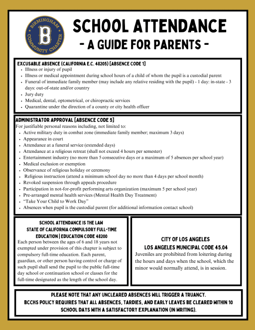 school attendance guide