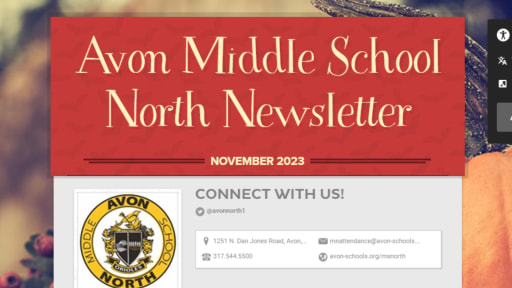 Avon Middle School North Logo