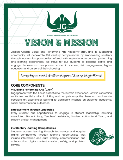 our school mission statement