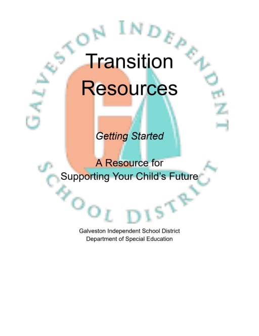 Special Education Transition Students