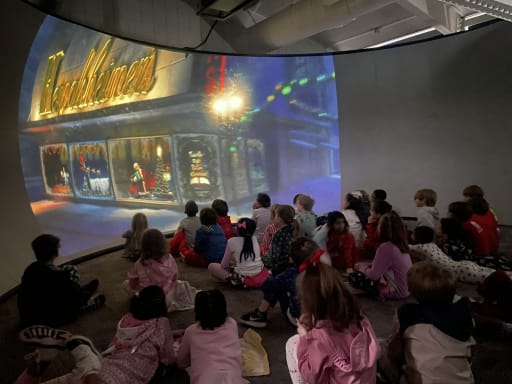 polar express display