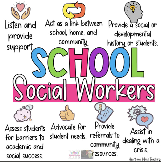 school social work description