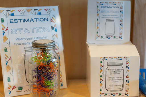 Estimation Jar Kindergarten