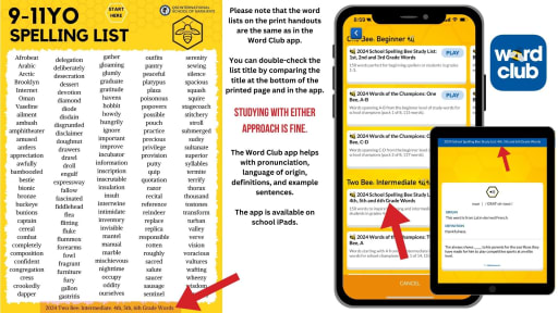 National Spelling Bee Word List Scripps National Spelling Bee On X: