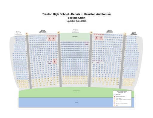 auditorium seating plan
