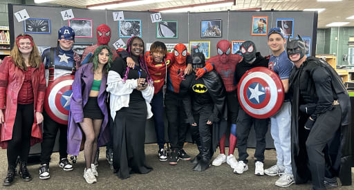 comic con superheroes