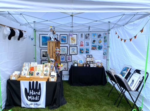 artists tent