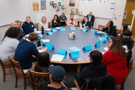 round table discussion students