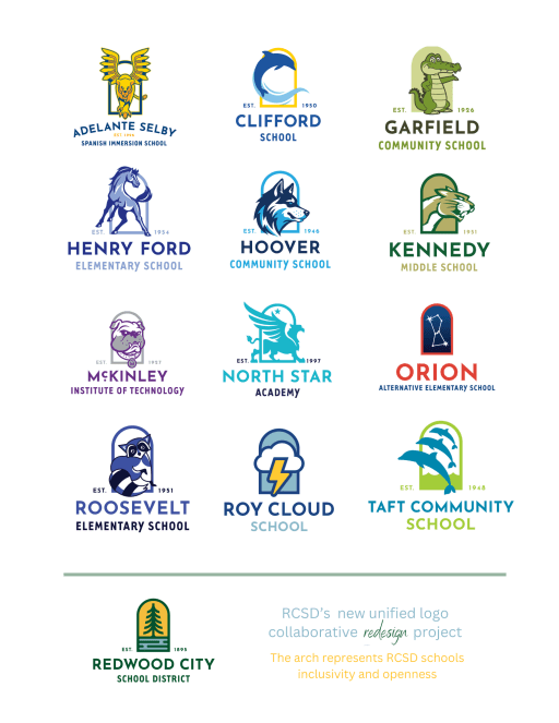 Rydens School Logo RCSD Unveils New Unified Logo Following
