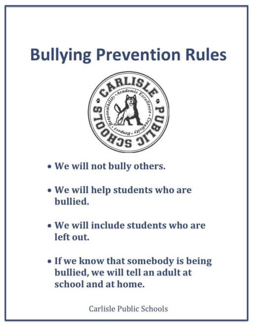 bullying rules