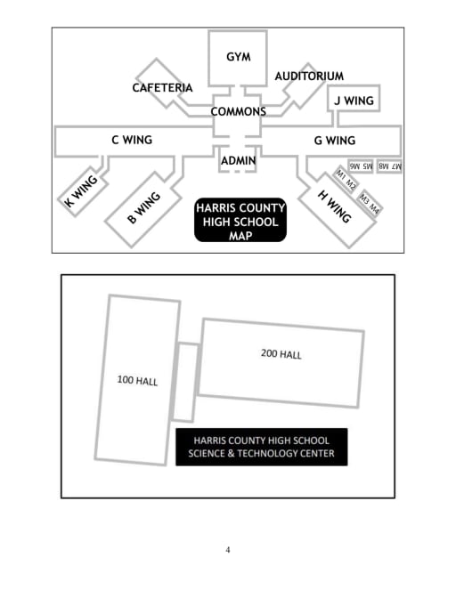 secondary school layout