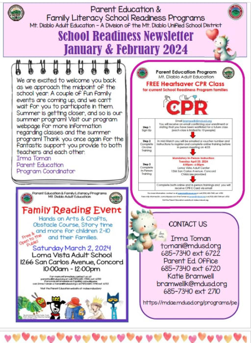 school readiness leaflet