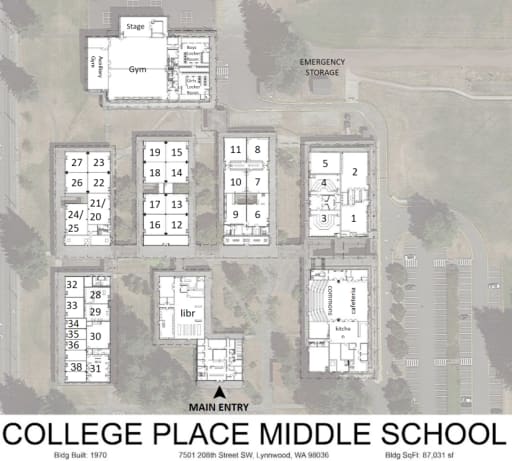 College Place Map