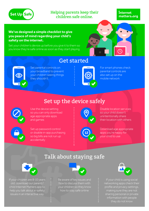 internet safety leaflets