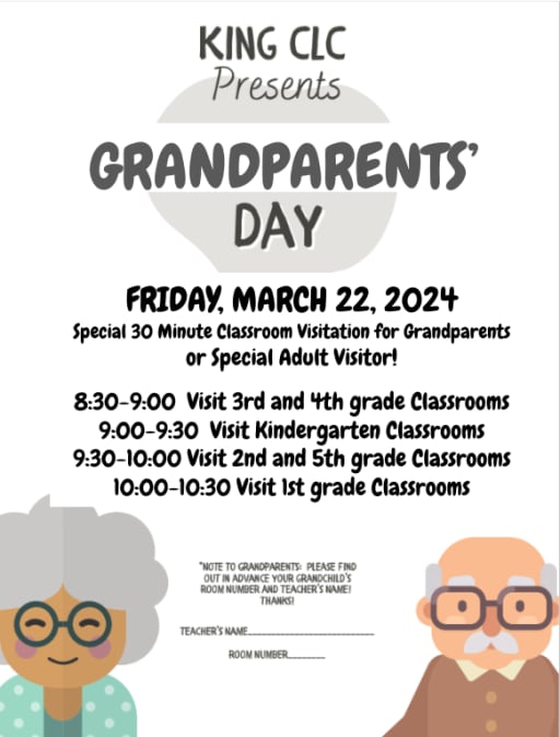 Grandparents Day Invitation Letters