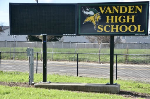 Vanden High School Logo