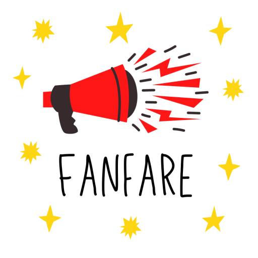 Logo Van Een Fanfare 7,5 Duizend Fanfare Rechtenvrije Illustraties,