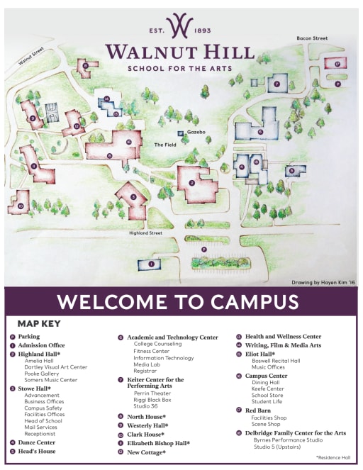 Wellesley College Campus Map