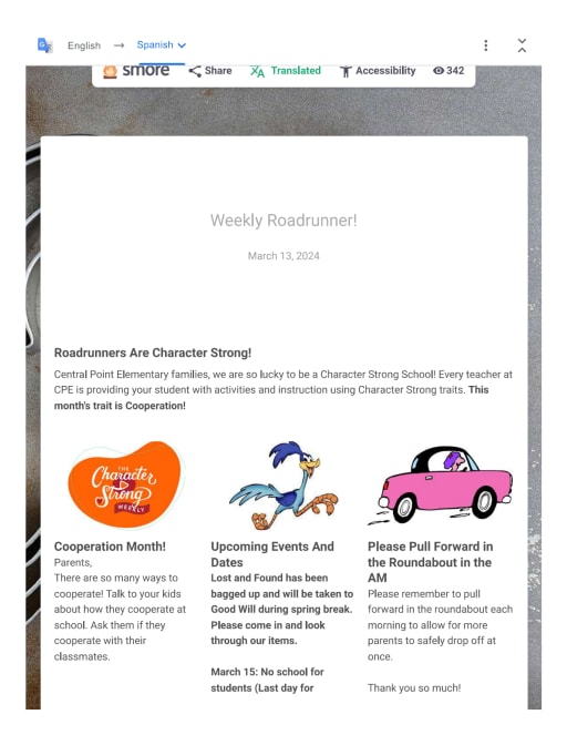 roadrunner schedule 2024