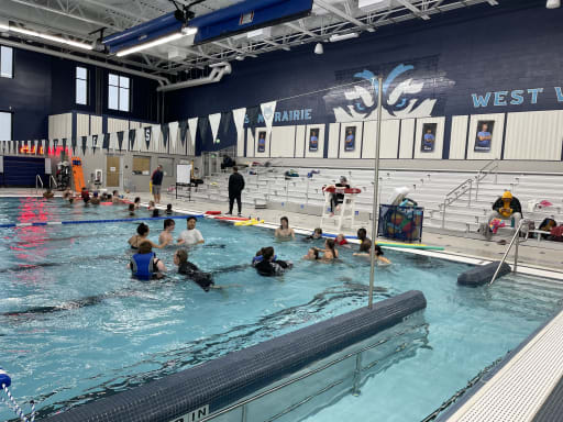 swimming high school