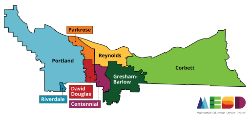 Riverdale School District Map Portland Oregon