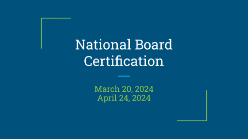 National Board Certification Logo National Board For Home Care And