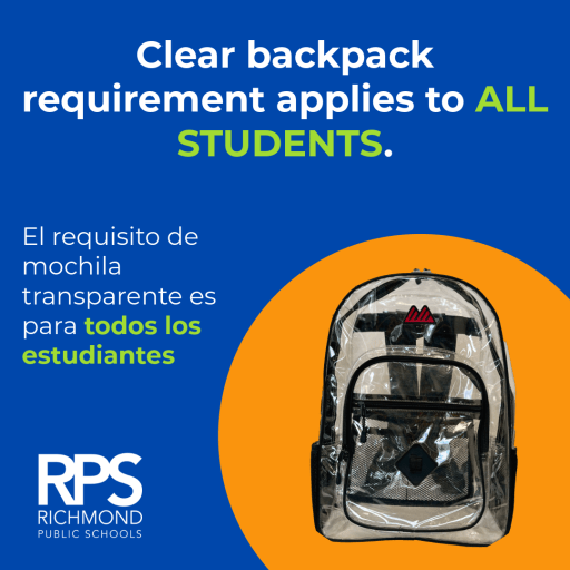 clear backpack policy