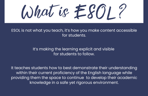 What Is Esol In School