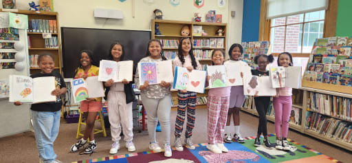 elementary library pictures