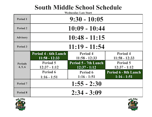School Time Schedule