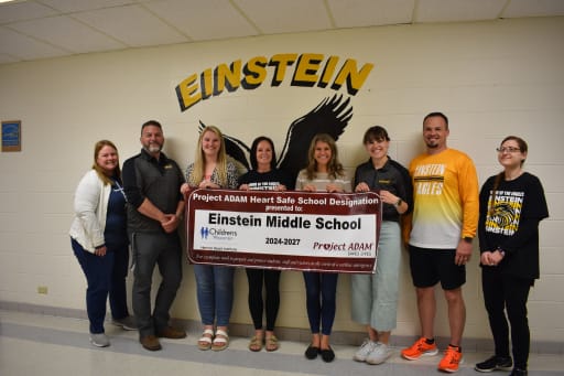 albert einstein school logo