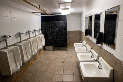 middle school bathroom