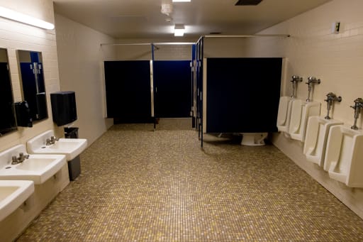 middle school bathroom