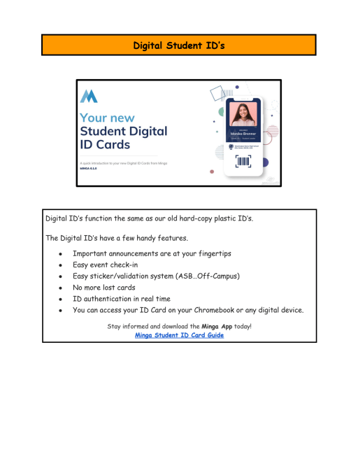 digital student card