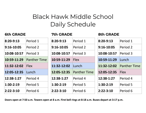 blake middle school hours
