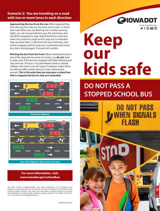School Bus Danger Zones Handouts Livingston Independent School