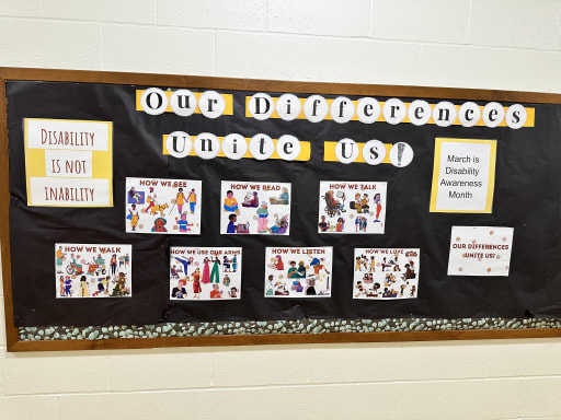 inclusion school display