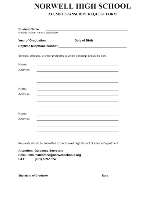 return to work form school