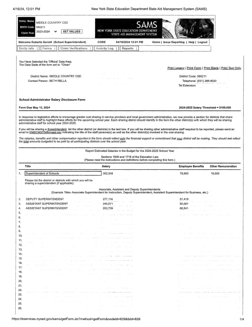 administrator salary
