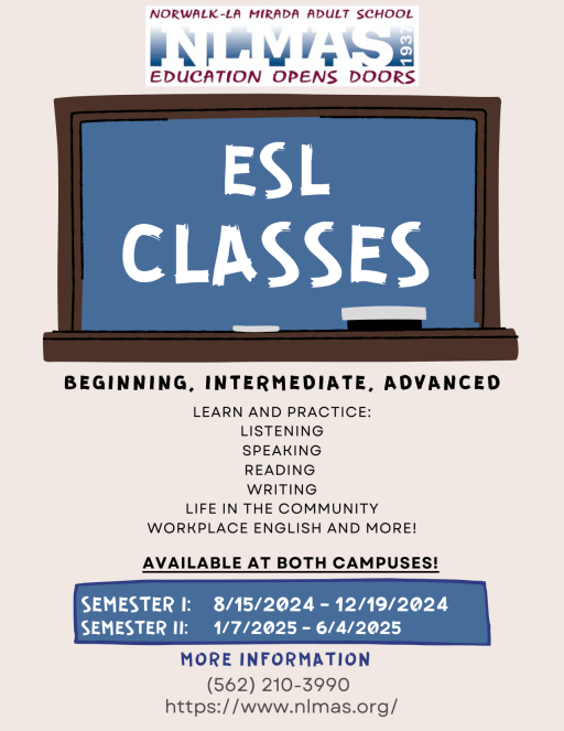 Esl Classes Flyer Free ESL Class Cannon Beach Library