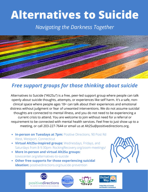 suicidal thoughts support groups
