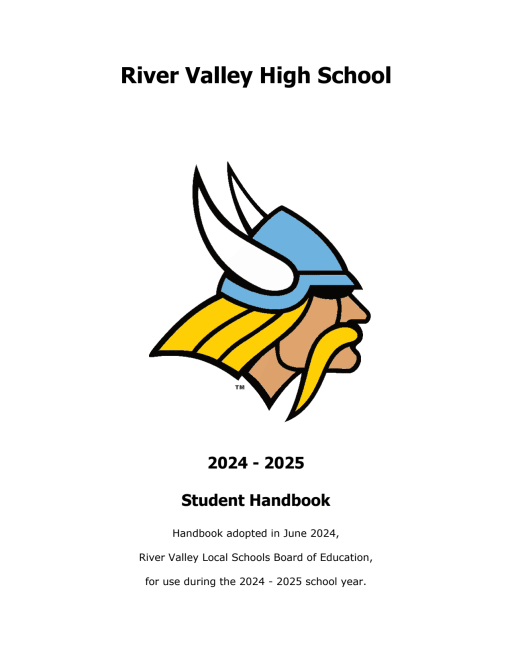 River Valley High School Logo Policies & Procedures River Valley
