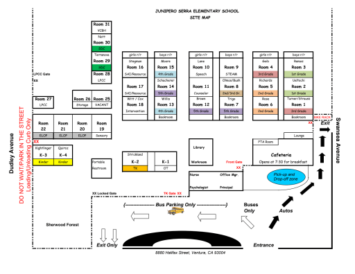 Ventura High School Campus Map Home Pacifica High School