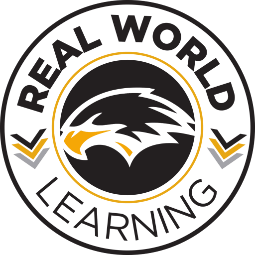 real world logo