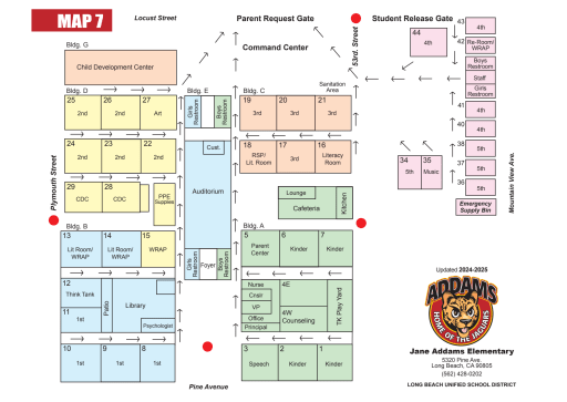 jane addams schedule