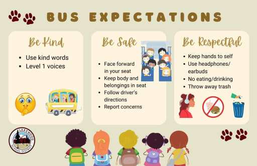 new school bus rules