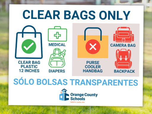 clear backpack policy