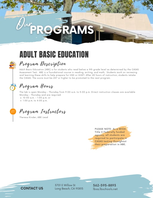Test Of Adult Basic Education