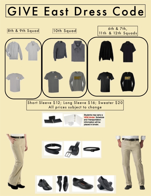 stephens middle school dress code