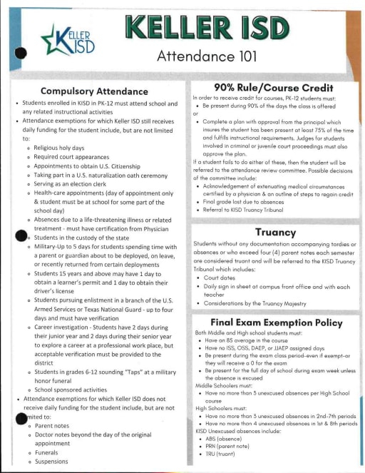 school attendance order